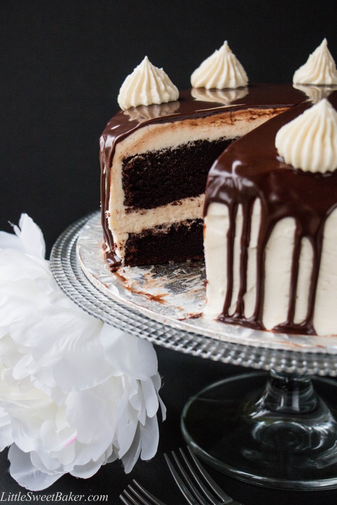 Triple Chocolate Shadow Cake - Little Sweet Baker