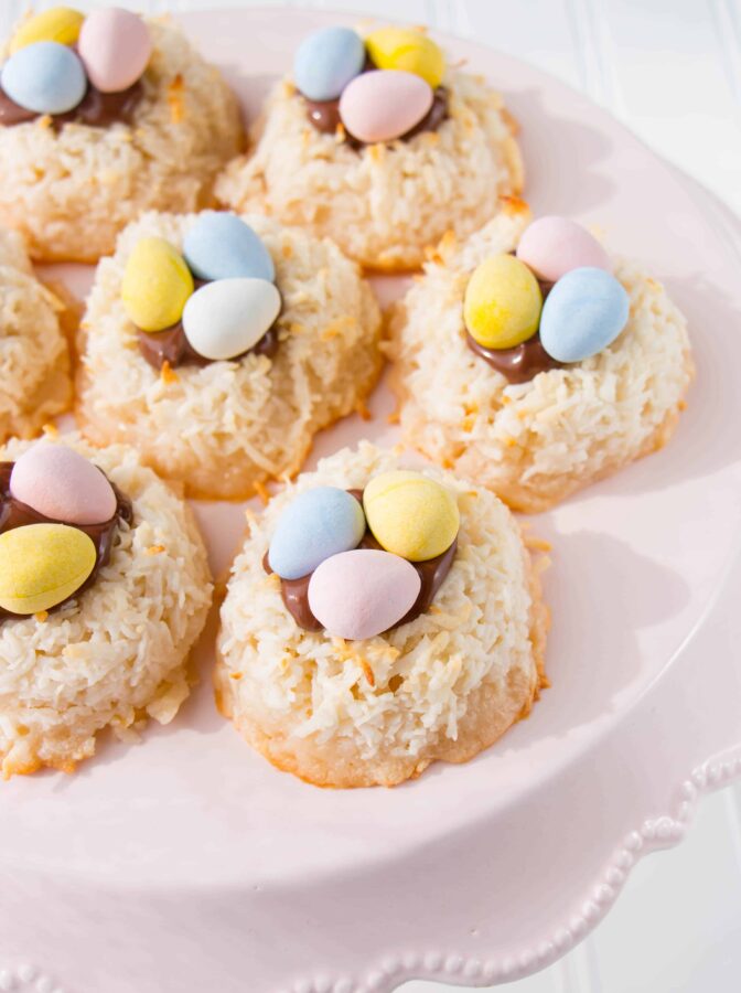Easy Coconut Macaroons {Just 3 Ingredients} - Little Sweet Baker