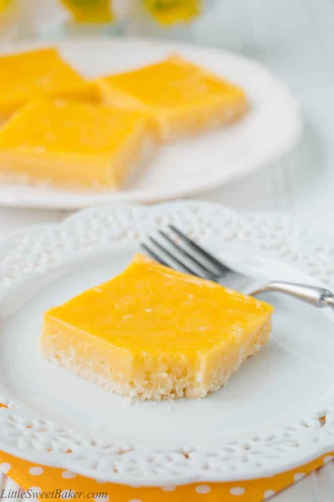 Pineapple Mango Coconut Bars - Little Sweet Baker