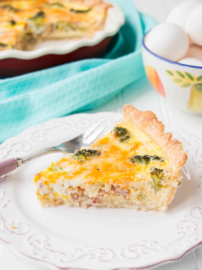 Almond Berry Croissant Cake (video) - Little Sweet Baker