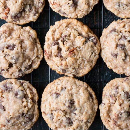 Laura Bush's Cowboy Cookies - Little Sweet Baker