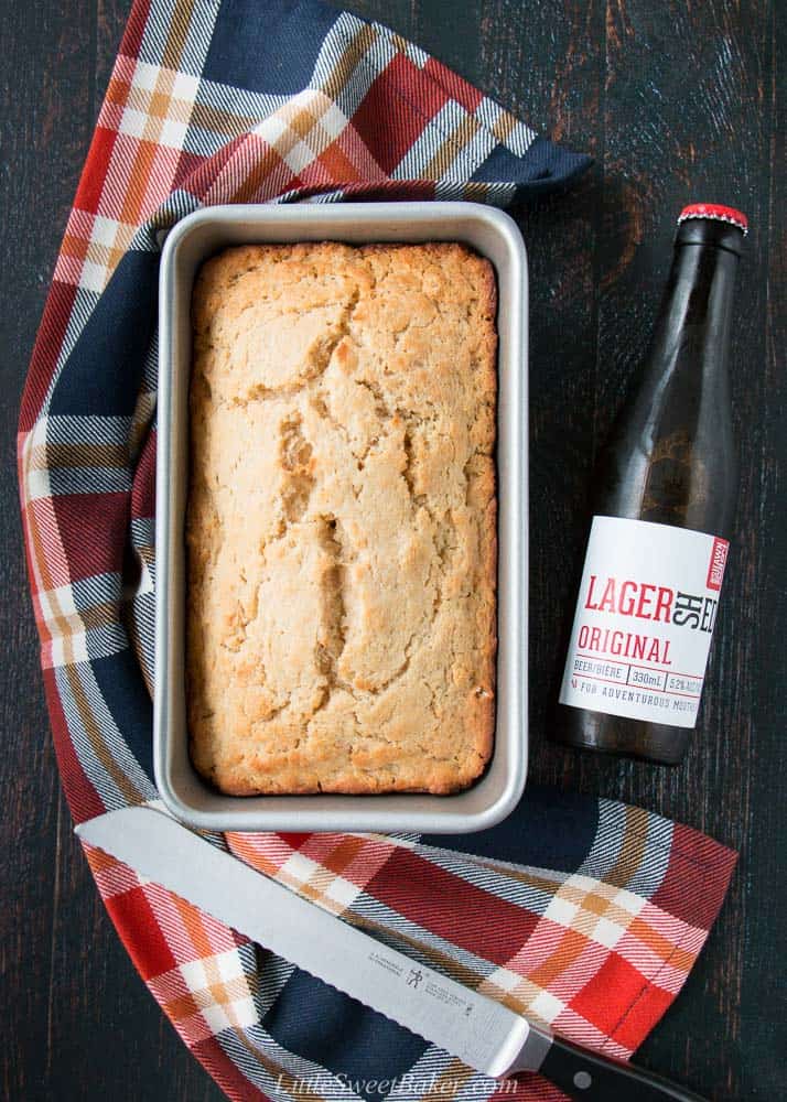 Homemade Beer Bread - Little Sweet Baker