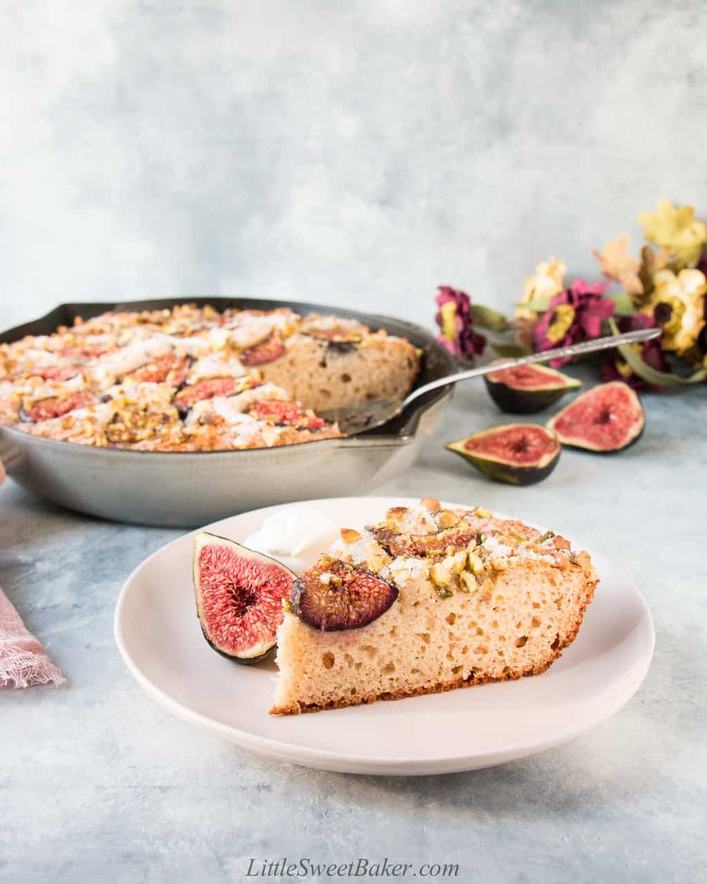 Fresh Fig Cake - Little Sweet Baker