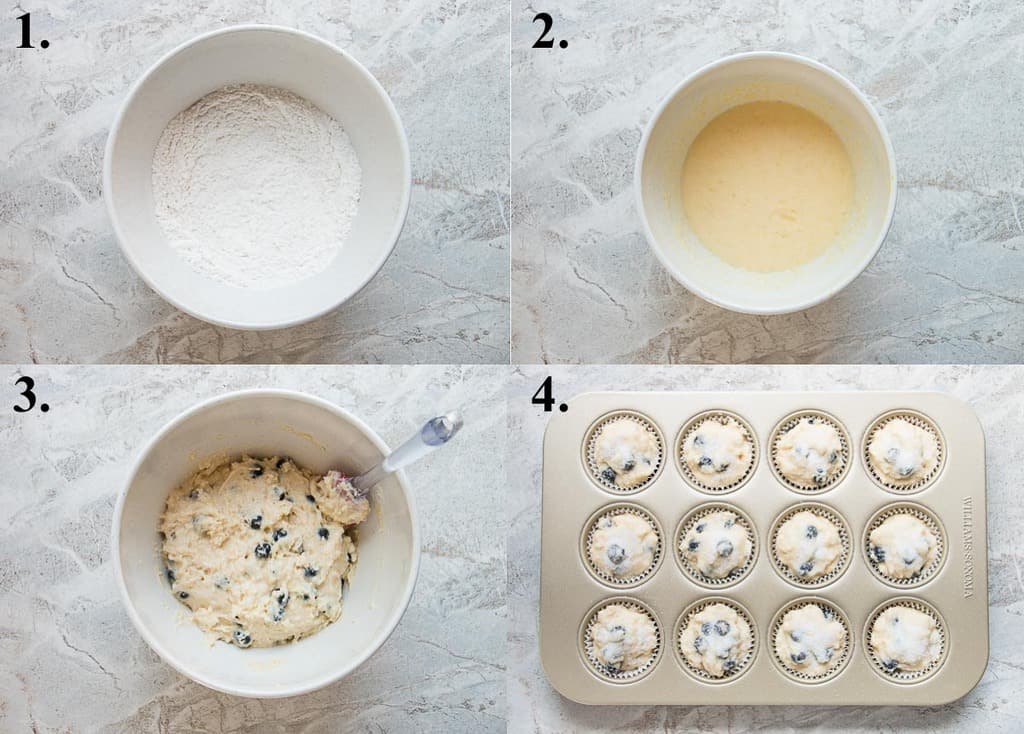 Best Blueberry Muffins Recipe - Little Sweet Baker