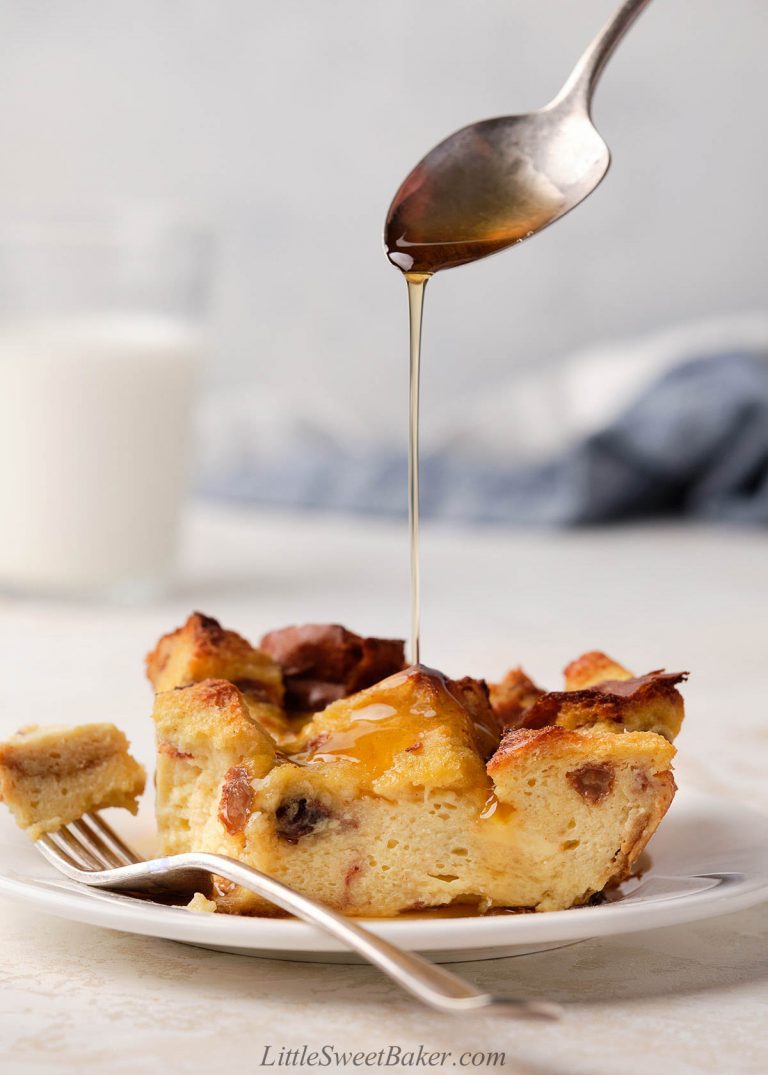 Easy Bread Pudding Recipe - Little Sweet Baker