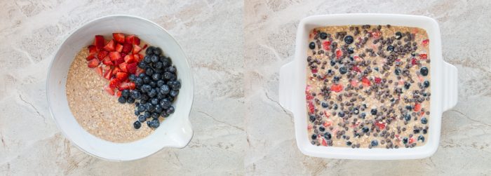 Healthy Baked Oatmeal Recipe - Little Sweet Baker