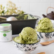 Matcha Ice Cream (Recipe + Video) - Little Sweet Baker
