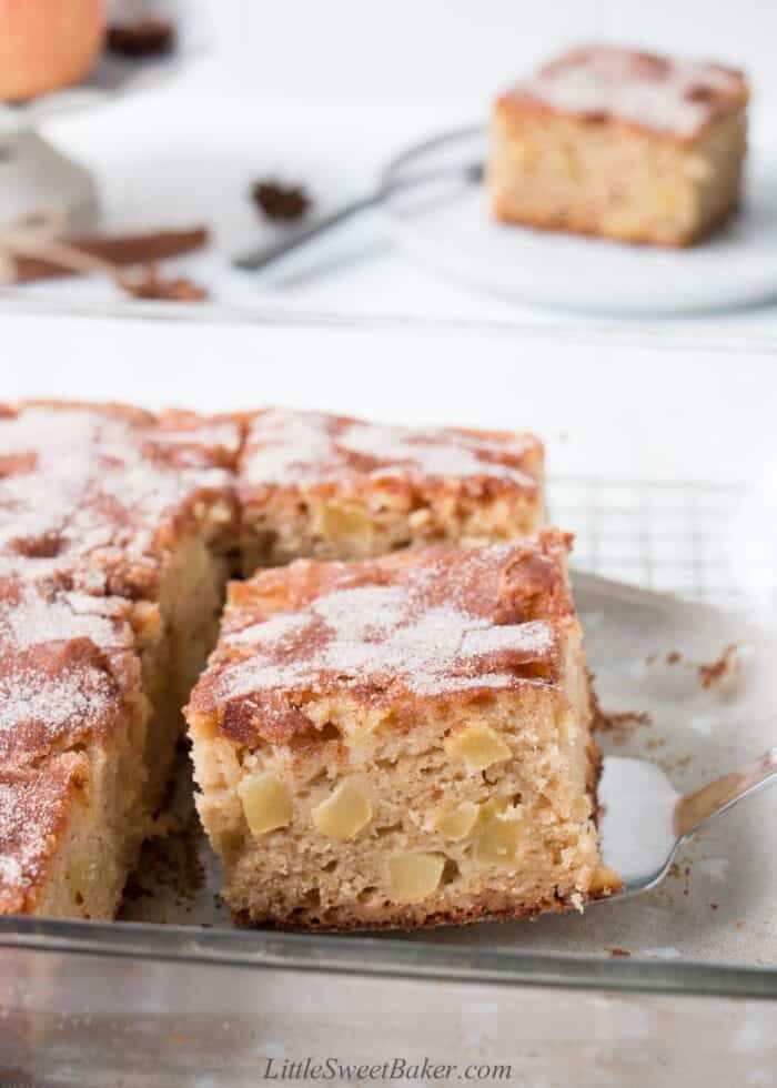 Easy Apple Cake Recipe - Little Sweet Baker