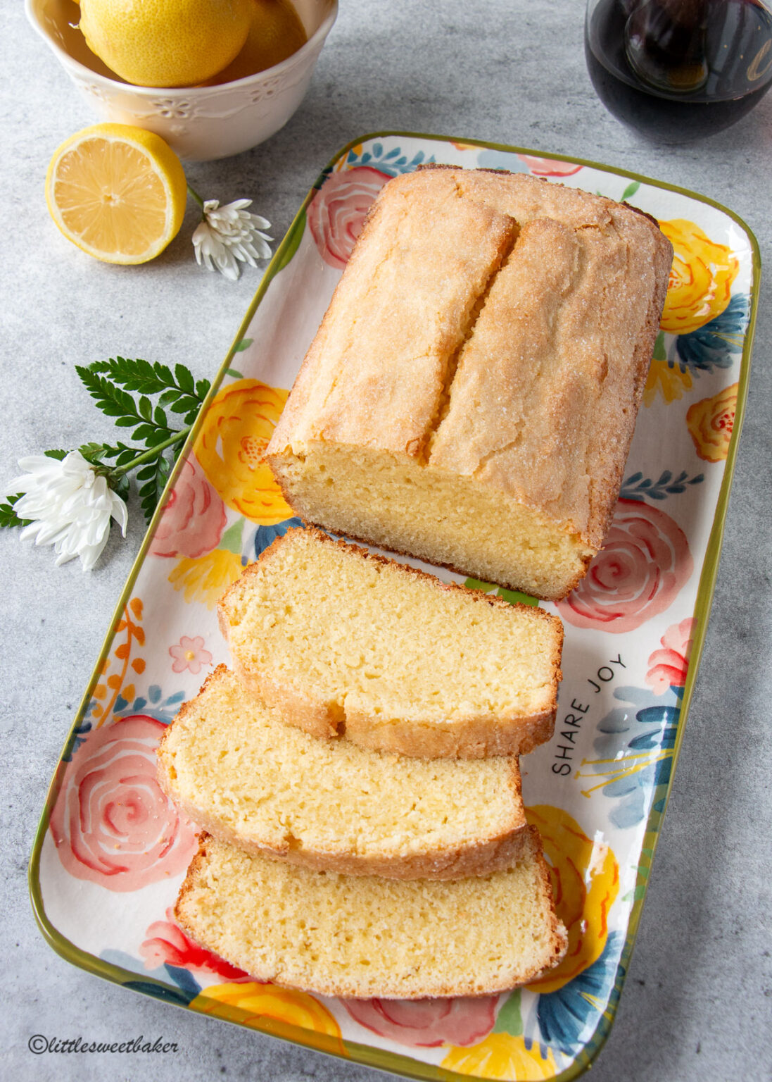 Madeira Cake - Little Sweet Baker