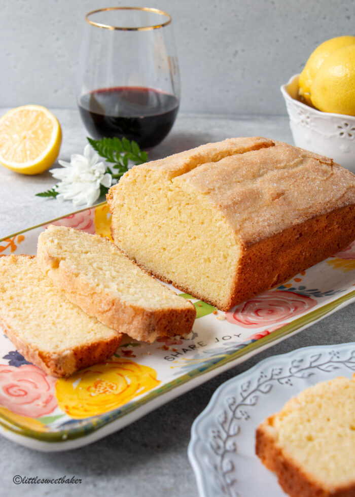 Madeira Cake - Little Sweet Baker