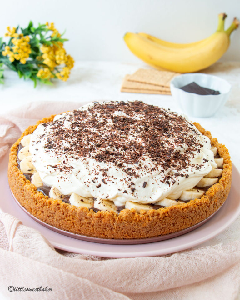 Chocolate Banoffee Pie - Little Sweet Baker