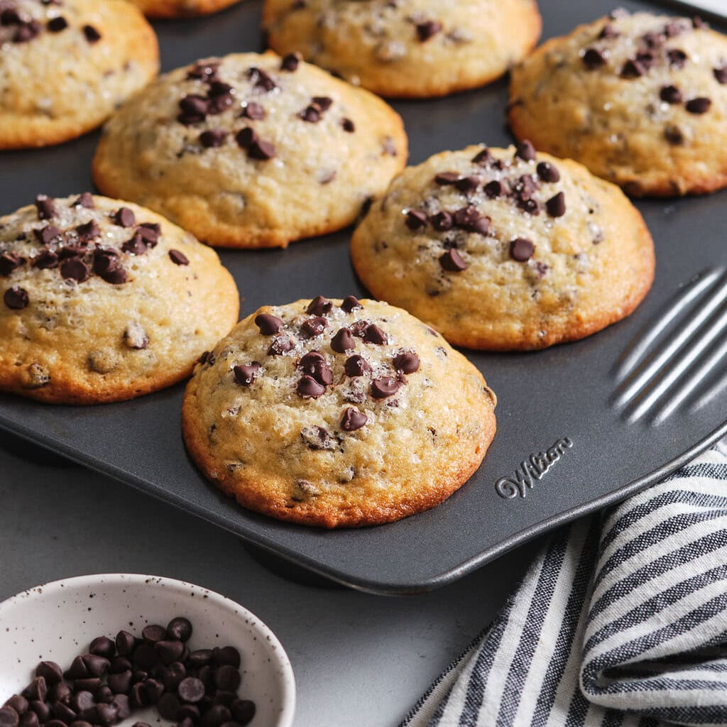 Bakery Style Chocolate Chip Muffins