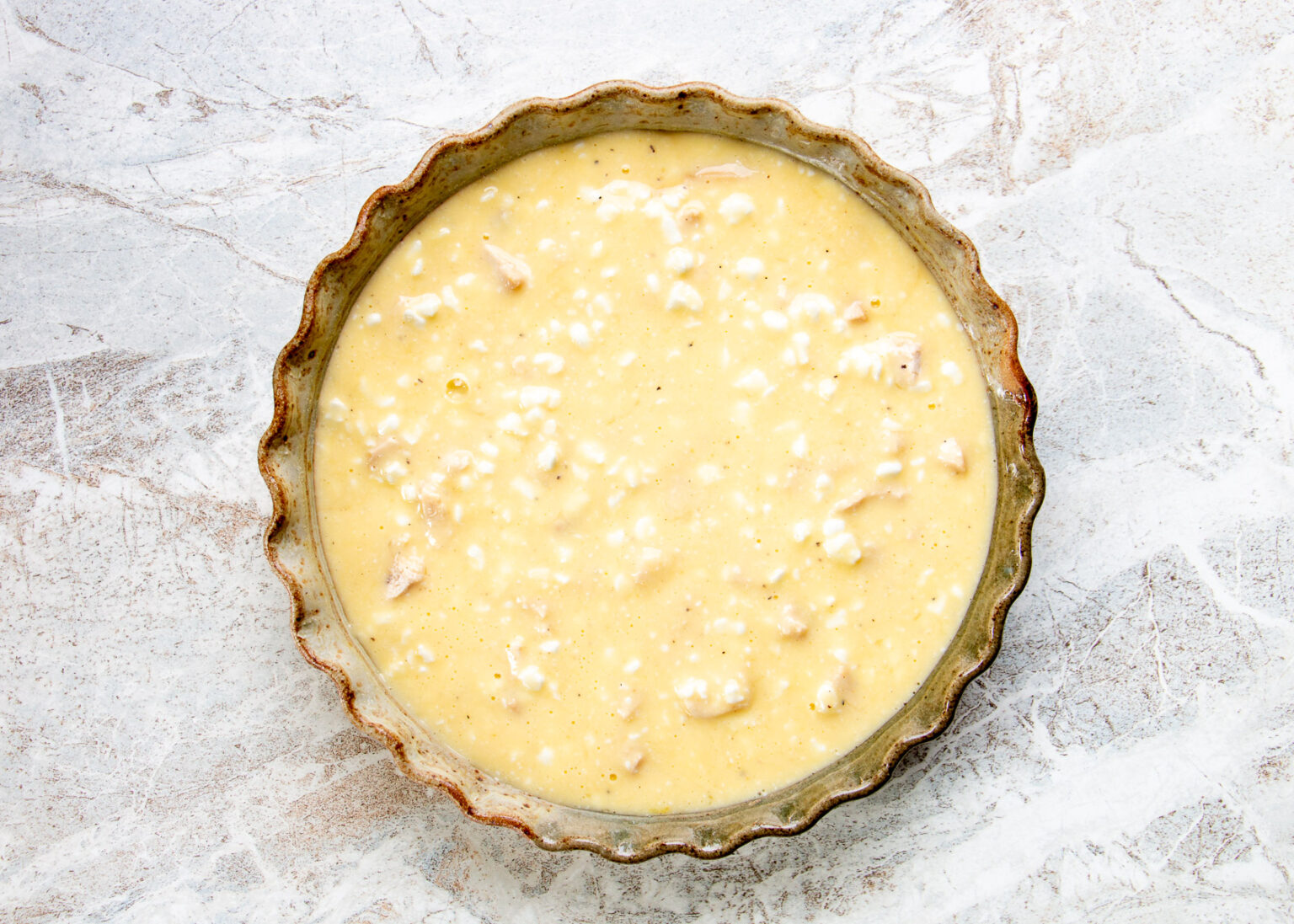 Crustless Cottage Cheese Quiche - Little Sweet Baker