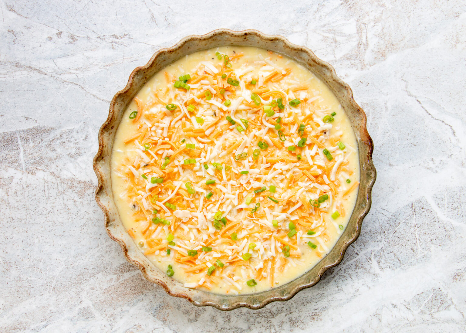 Crustless Cottage Cheese Quiche - Little Sweet Baker